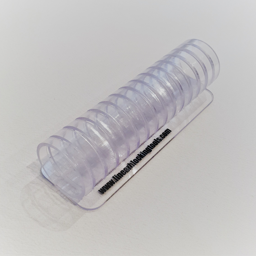 8" Ultra Flex Linear Block - Clear – Linearblockingtoolsau