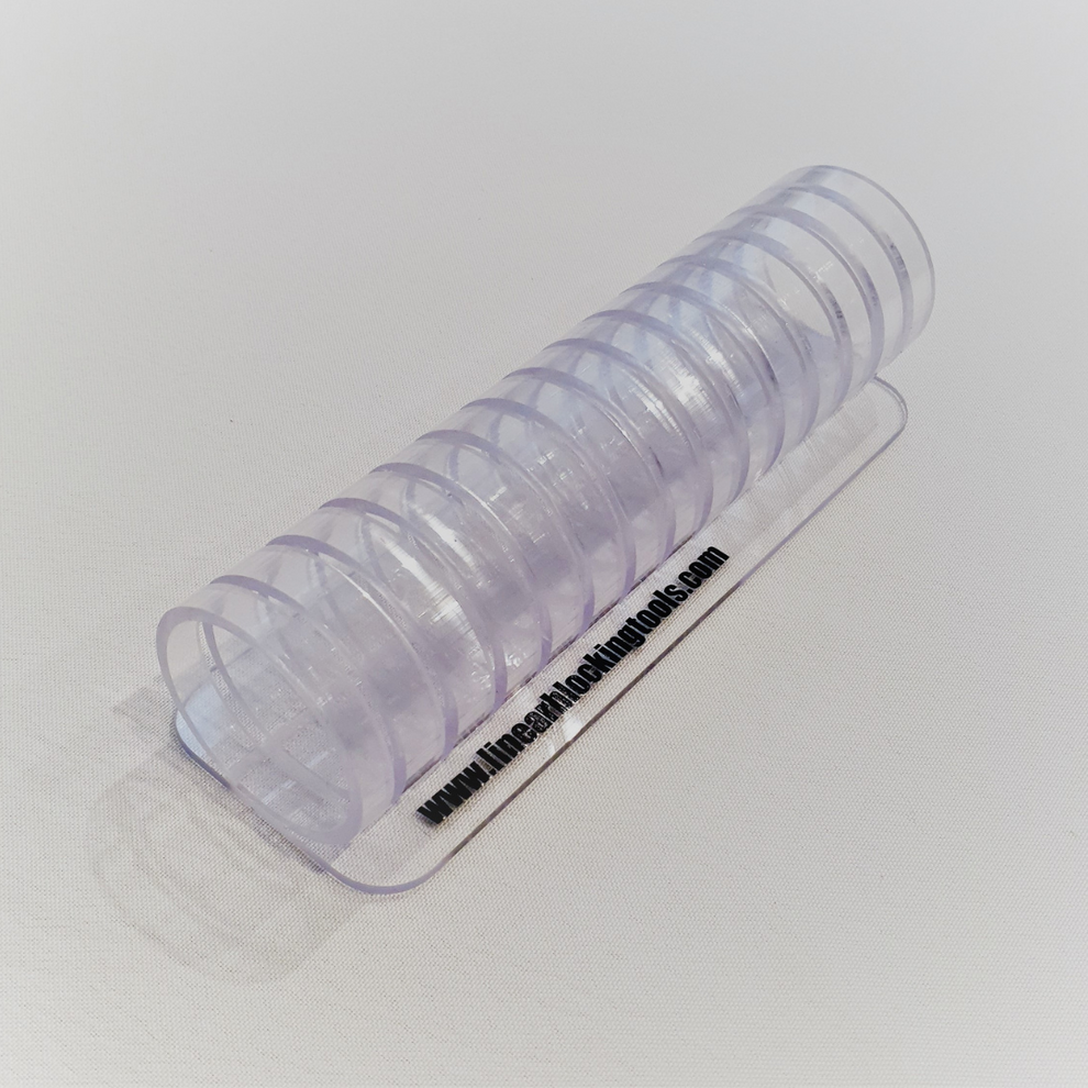 8" Ultra Flex Linear Block - Clear – Linearblockingtoolsau