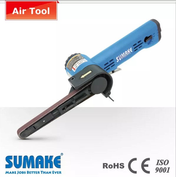 SUMAKE Air Belt Sander (20x520mm) with 2 belts – Linearblockingtoolsau
